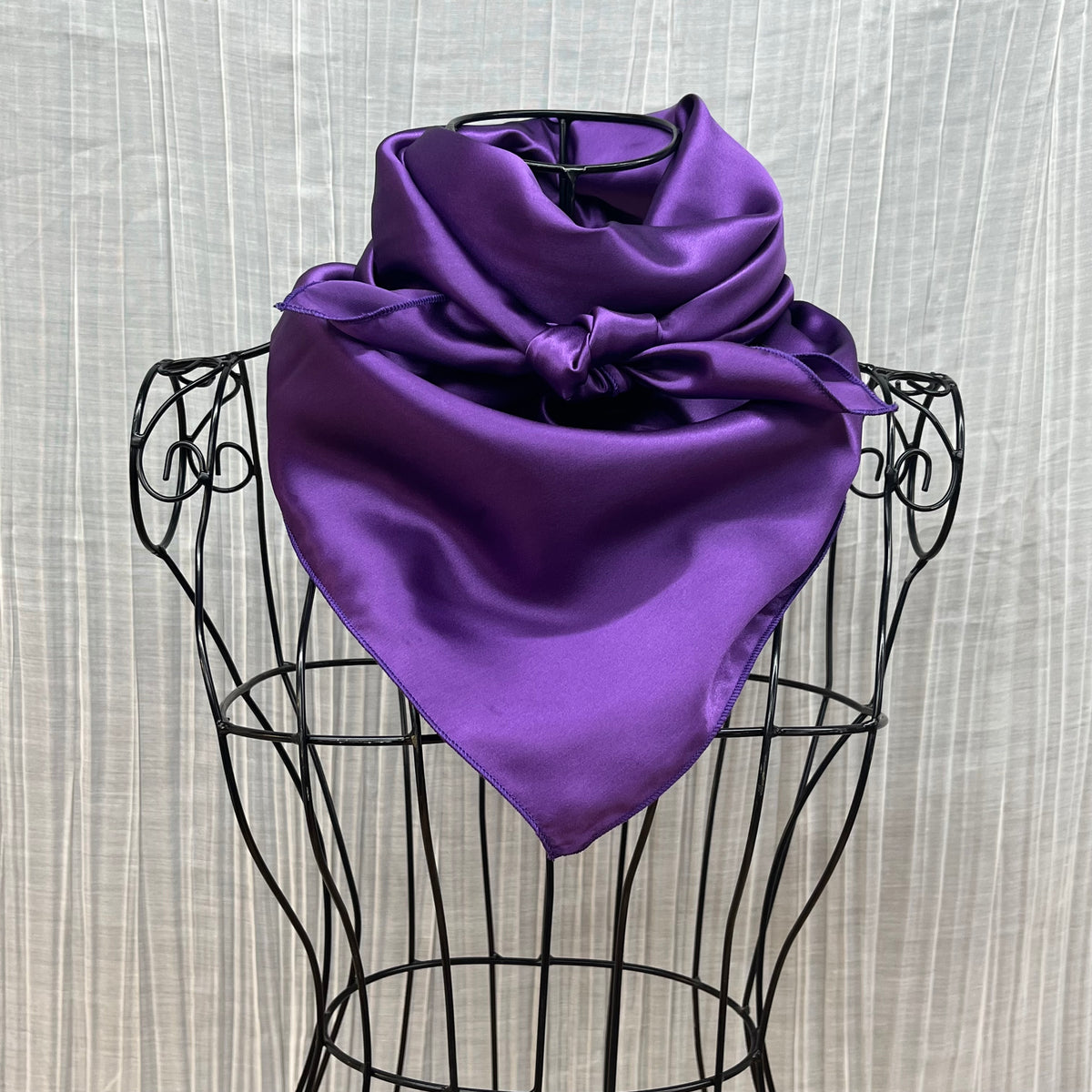 36” Purple Silk – MT Wild Rags