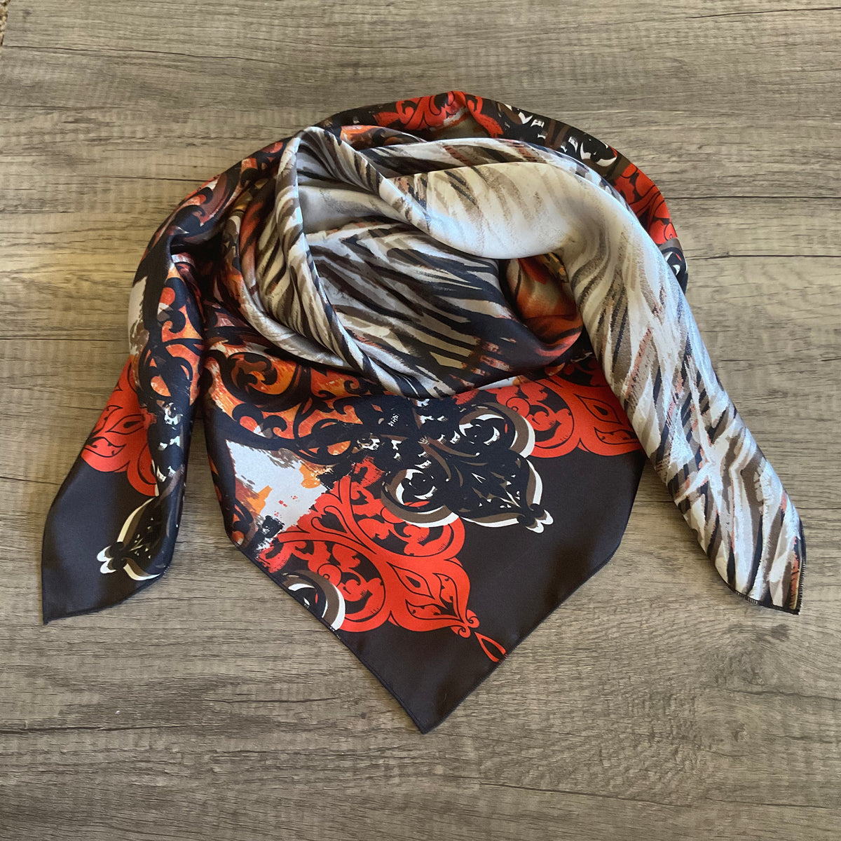 25” The Sidney- Orange – MT Wild Rags